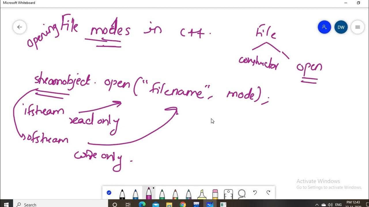 CPP Lecture: files handling - YouTube