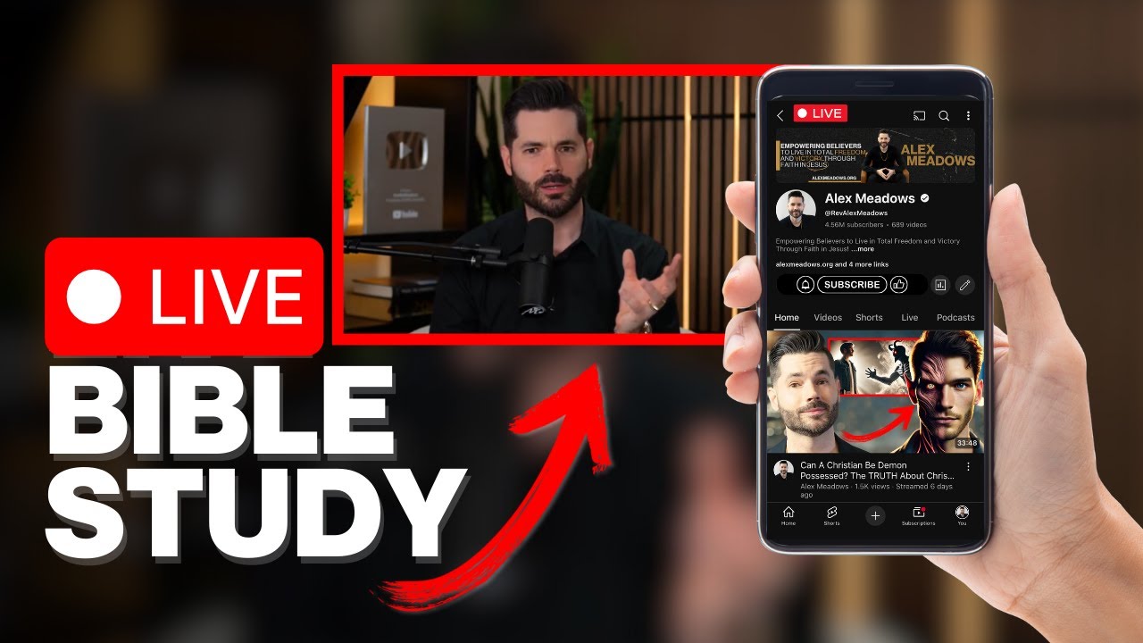 LIVE Bible Study with Alex Meadows! #God #Jesus #bible - YouTube