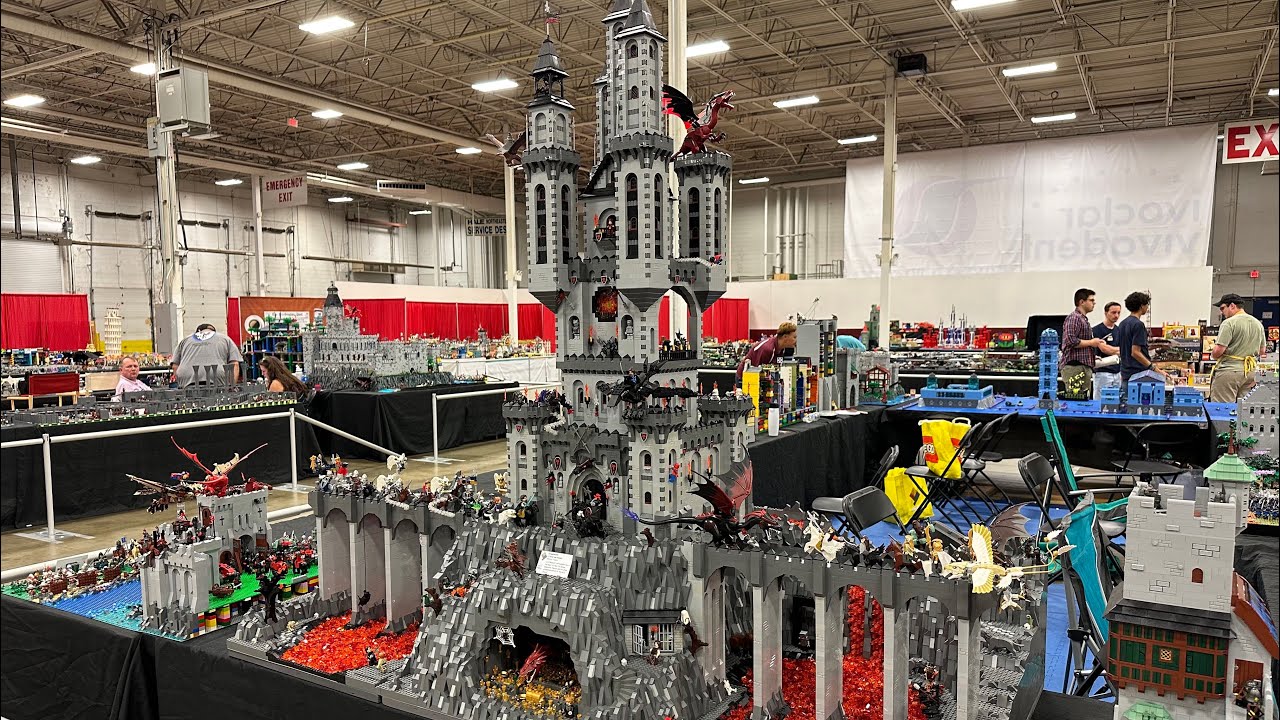 LEGO Dragonhold - BrickFair Virginia 2023 - YouTube