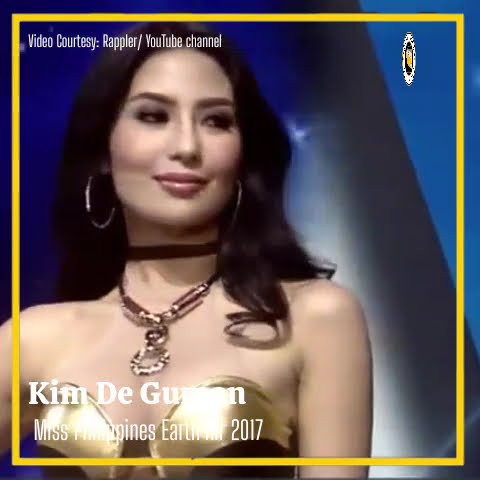 kim de Guzman swimsuit performance in Miss Philippines Earth 2017 - YouTube