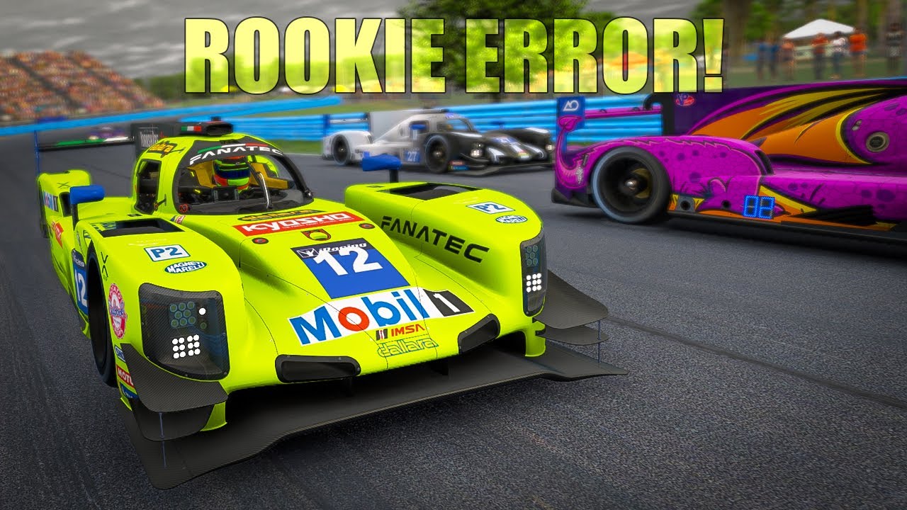 Mistakes Were Made | iRacing | IMSA | LMP2 | Watkins Glen | Full Race ...