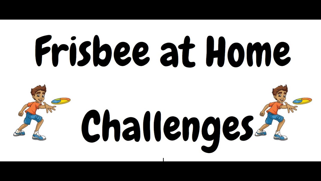 Frisbee at home challenge - YouTube