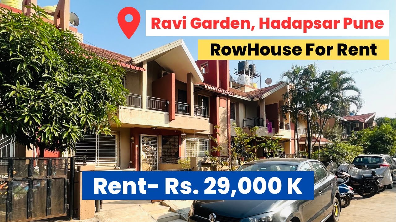 RowHouse For Rent | 29 K Per Month | Ravi Garden Pune- Solapur Road ...