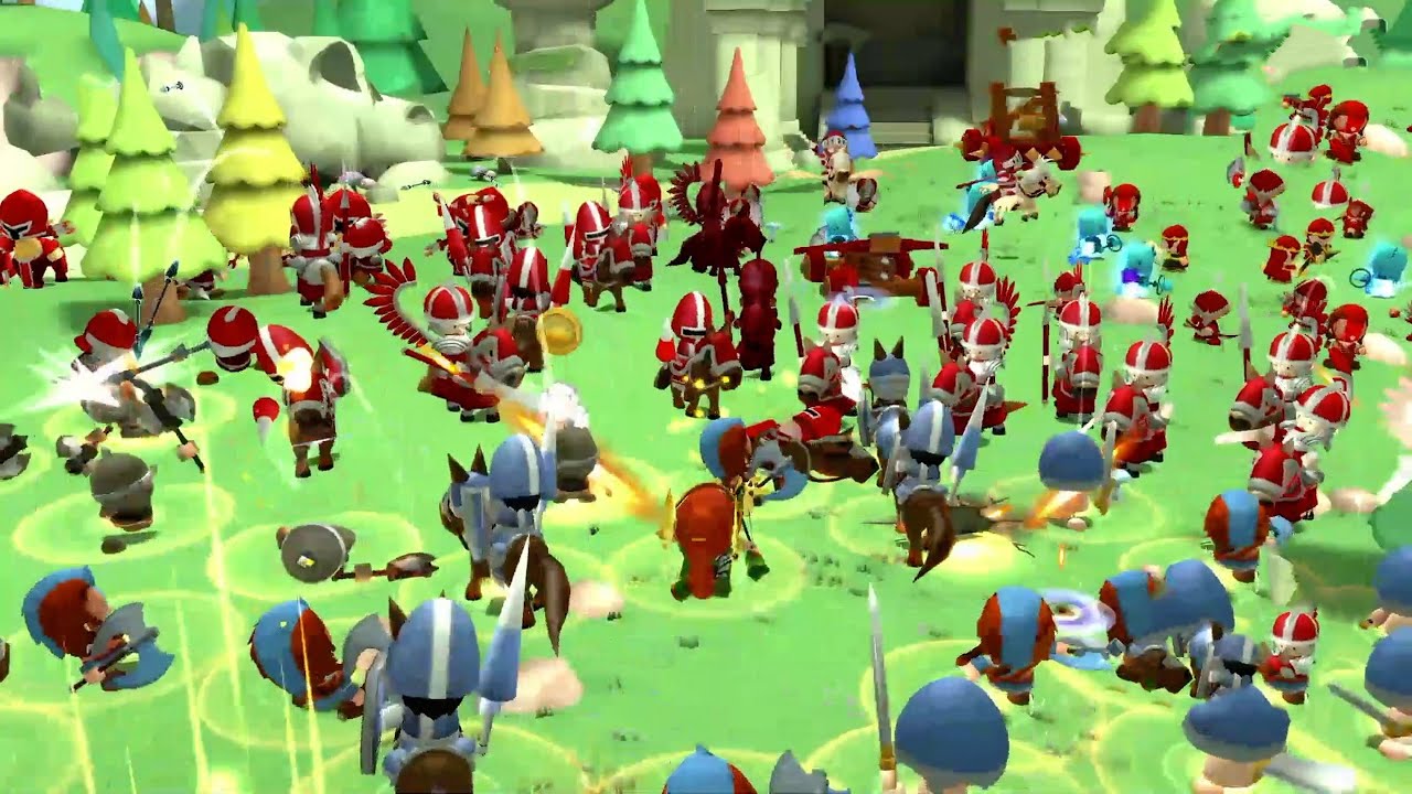 Mini Warriors Brawler Army - Gameplay (PC/UHD) - YouTube