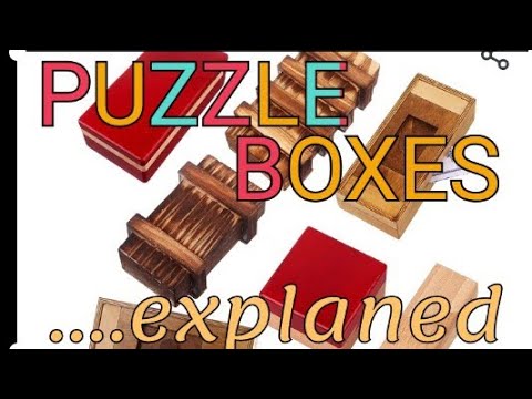MAGIC PUZZLE BOXES SECRET. - YouTube