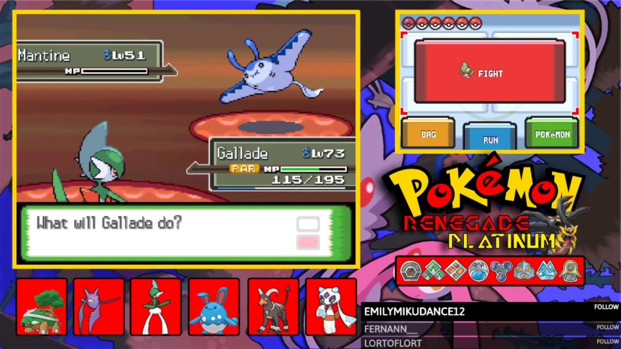SHINY MANTINE IN POKÉMON RENEGADE PLATINUM - YouTube