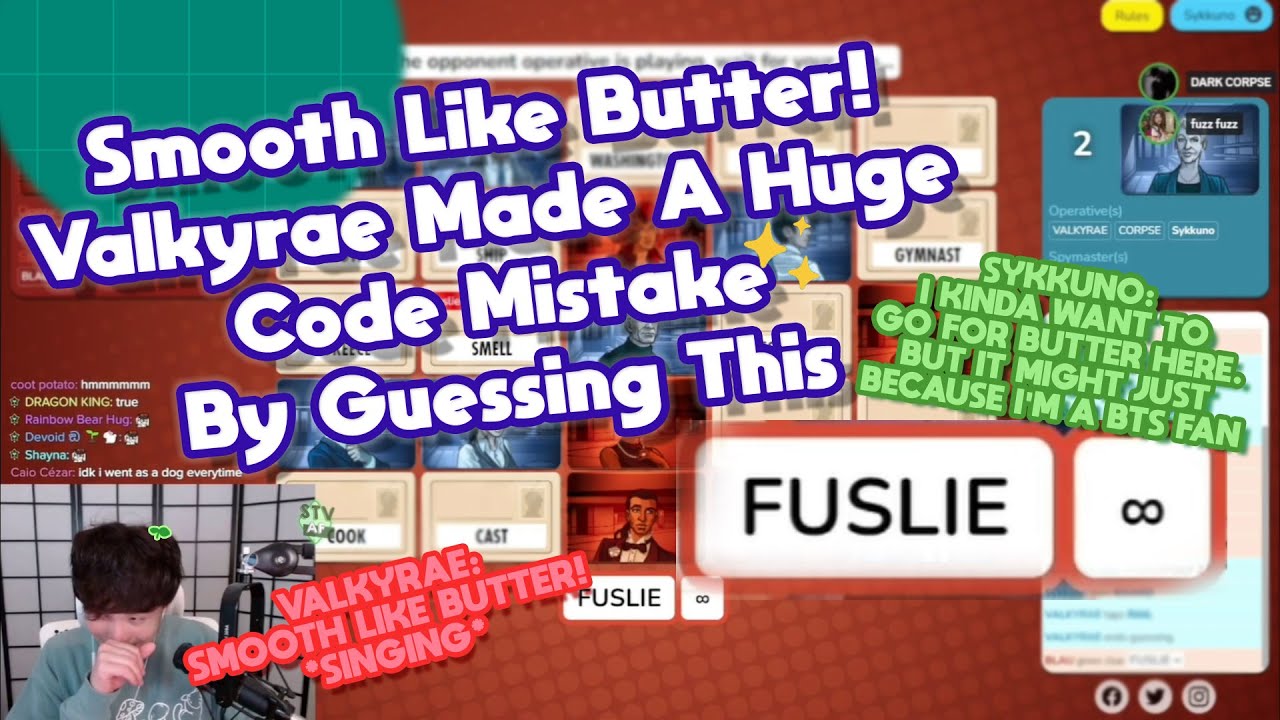 SMOOTH LIKE BUTTER! VALKYRAE MADE A HUGE CODE MISTAKE BY GUESSING THAT ...