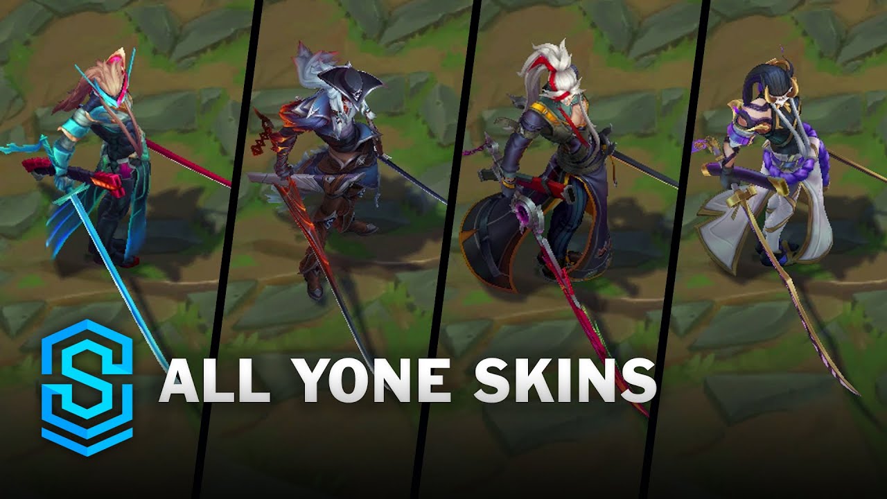 All Yone Skins 2025 - YouTube