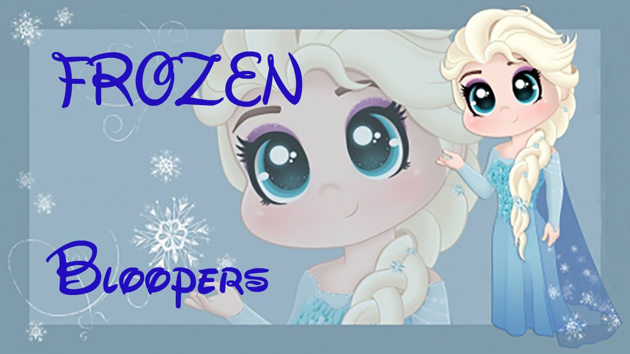 Frozen Bloopers Let it go Cosplay - YouTube