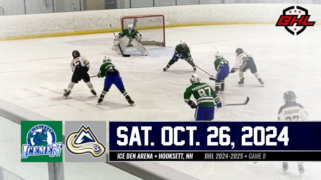 2024-10-26 NH Avalanche vs Middlesex Icemen - YouTube