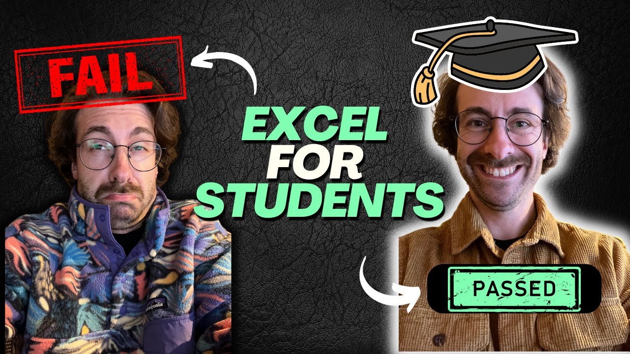 Every Excel Basics Skills Students Need in 10 minutes - YouTube