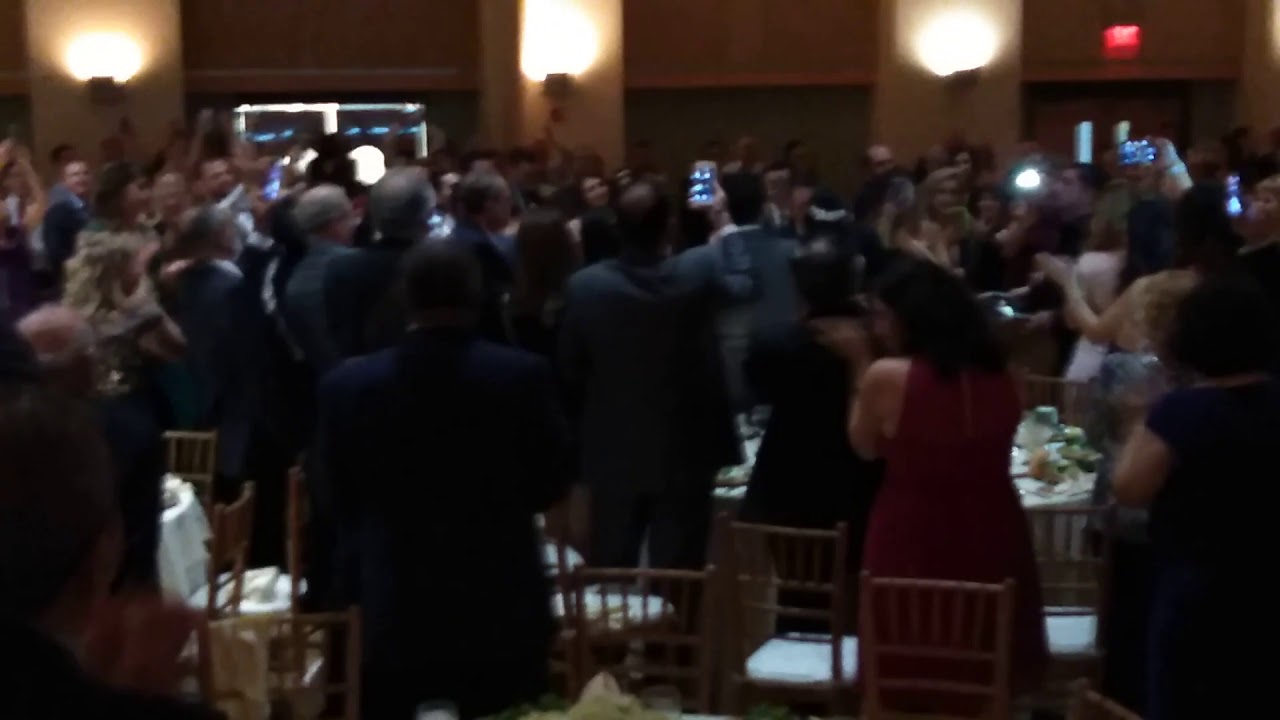 The reception at our friend's wedding - YouTube