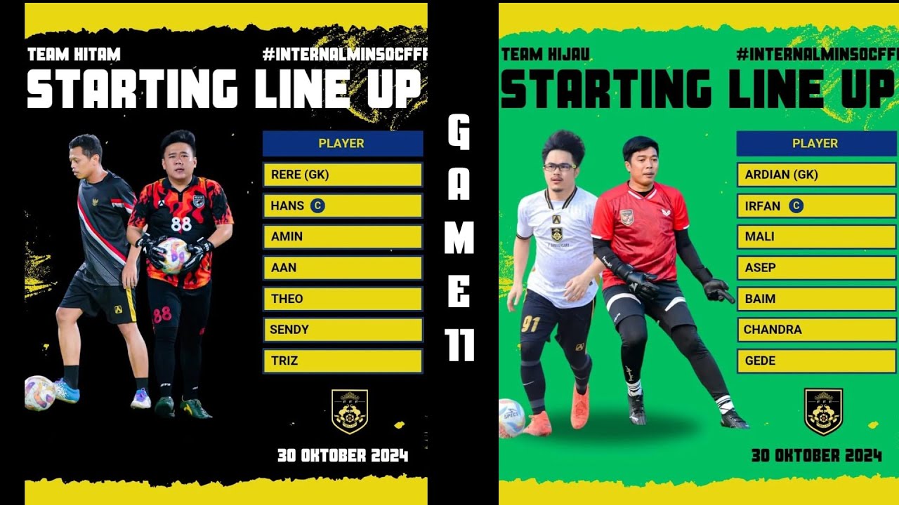 🛑SERU ️ ️ ️GAME 11//TIM HITAM VS TIM HIJAU//GAME INTERNAL//FAMILY FUN ...