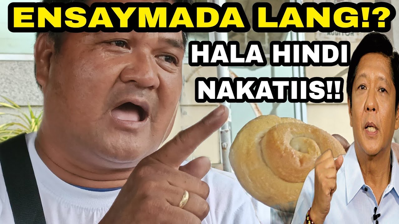 ENSAYMADA ISSUE NA TINAPAY SA MALACAÑANG PINUNA NG ISANG VLOGGER SA MANILA BAY - YouTube