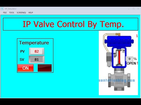 LS HMI IP valve design. hmi Actuar design bangla .hmi programming ...