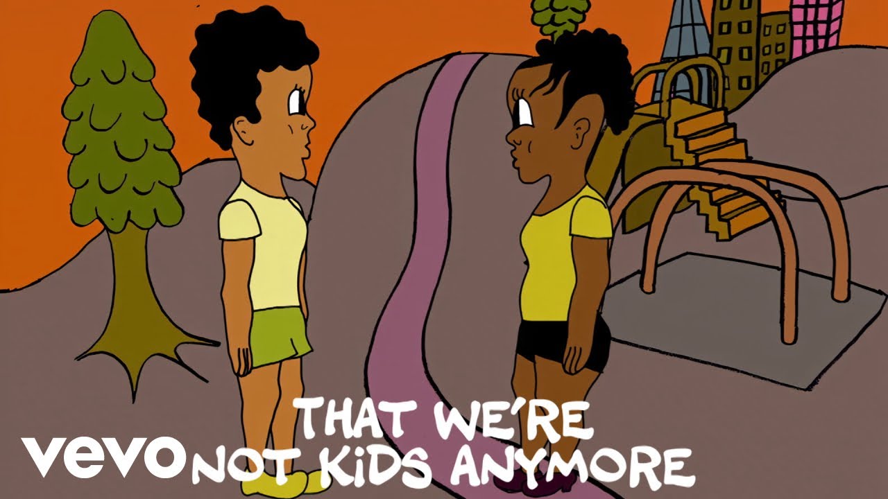 Cat Burns - we're not kids anymore (lyric video) - YouTube Music