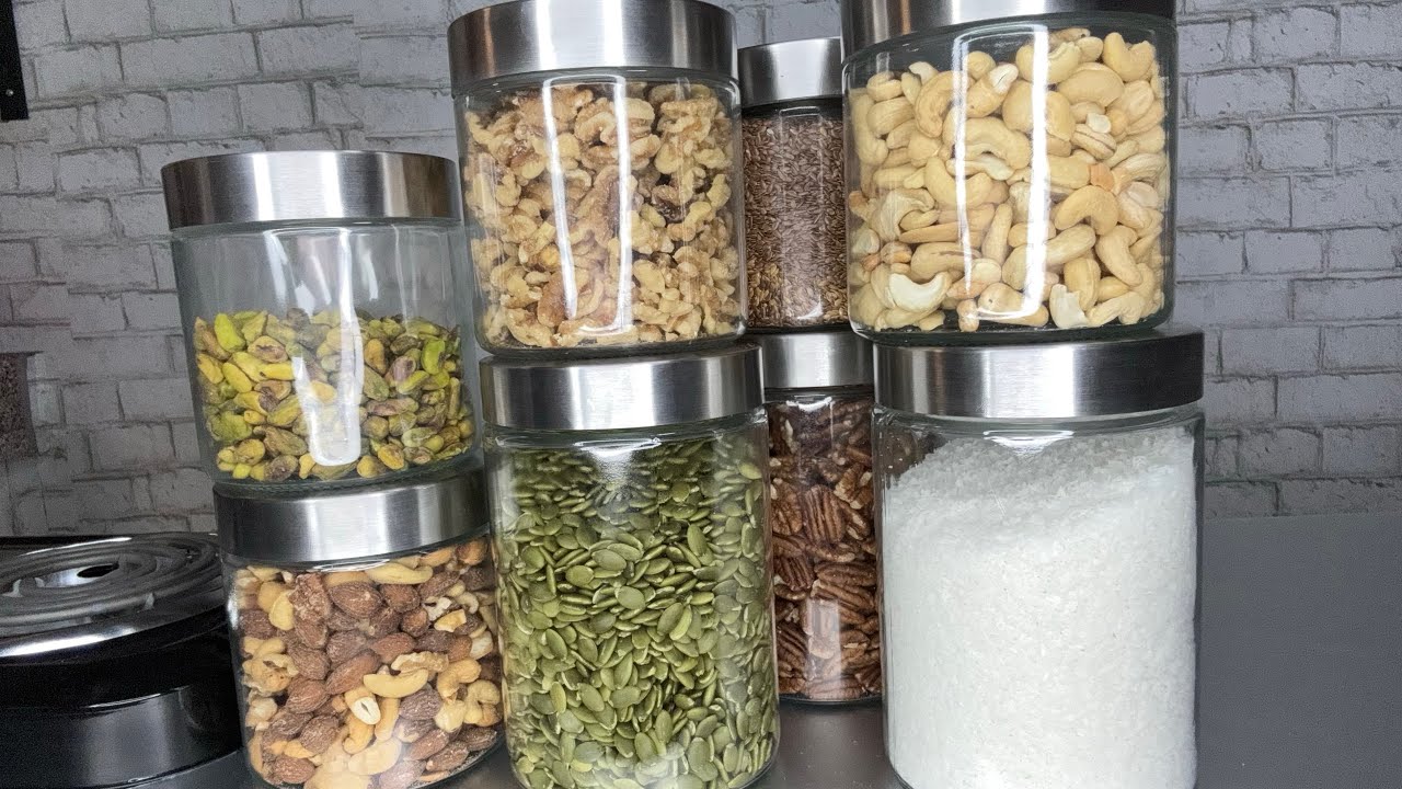 How To Preserve Your Healthy Nuts For Freshness and Nutrition - YouTube