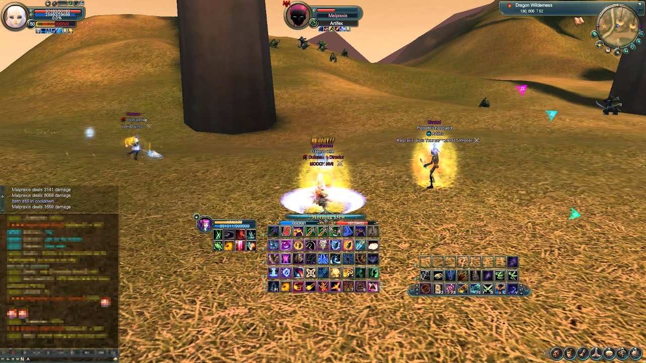 Epic Perfect World- Wizard vs Archer - YouTube