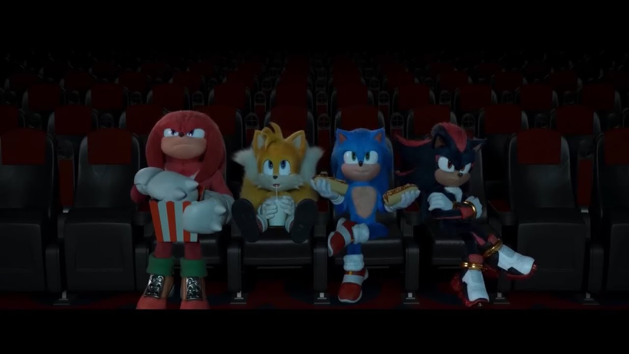 Sonic The Hedgehog 3 "Watching Gladiator ll" Scene & New Trailer ...