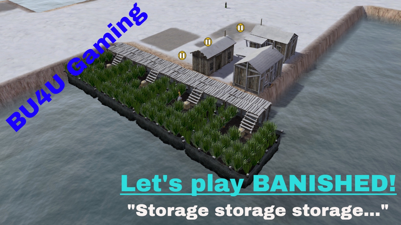 Storage storage storage... - Banished CC: Journey (1.71) | Let's play ...