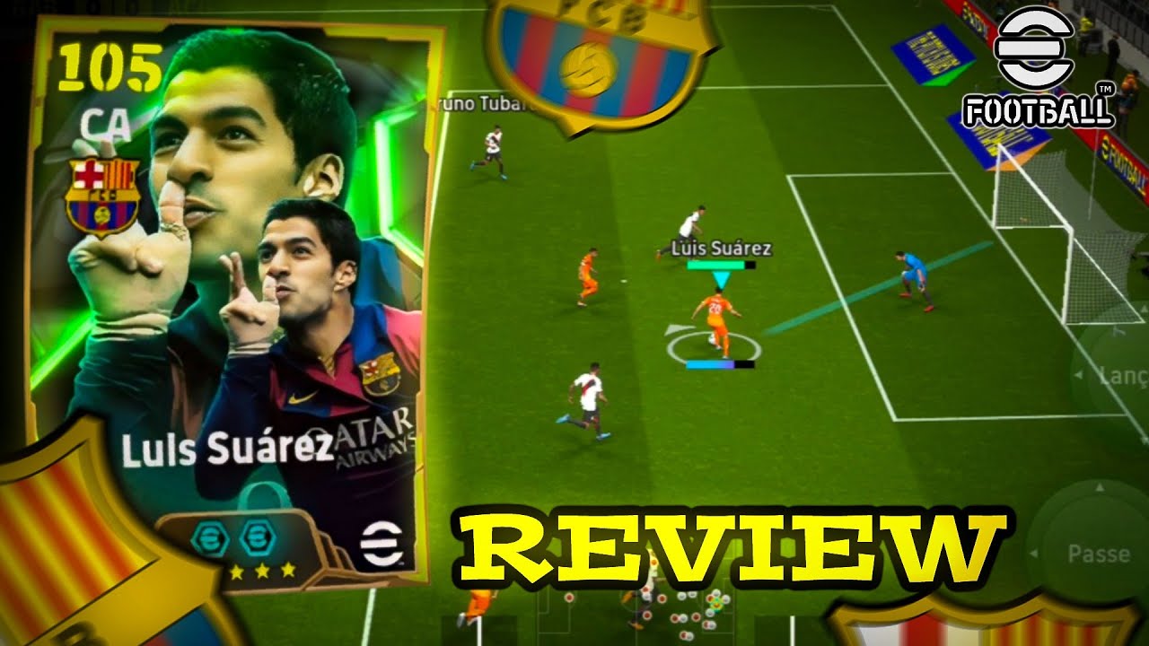 NOVO SUAREZ 105 SURPREENDEU MUITO com essa FICHA BUGADA NO EFOOTBALL ...