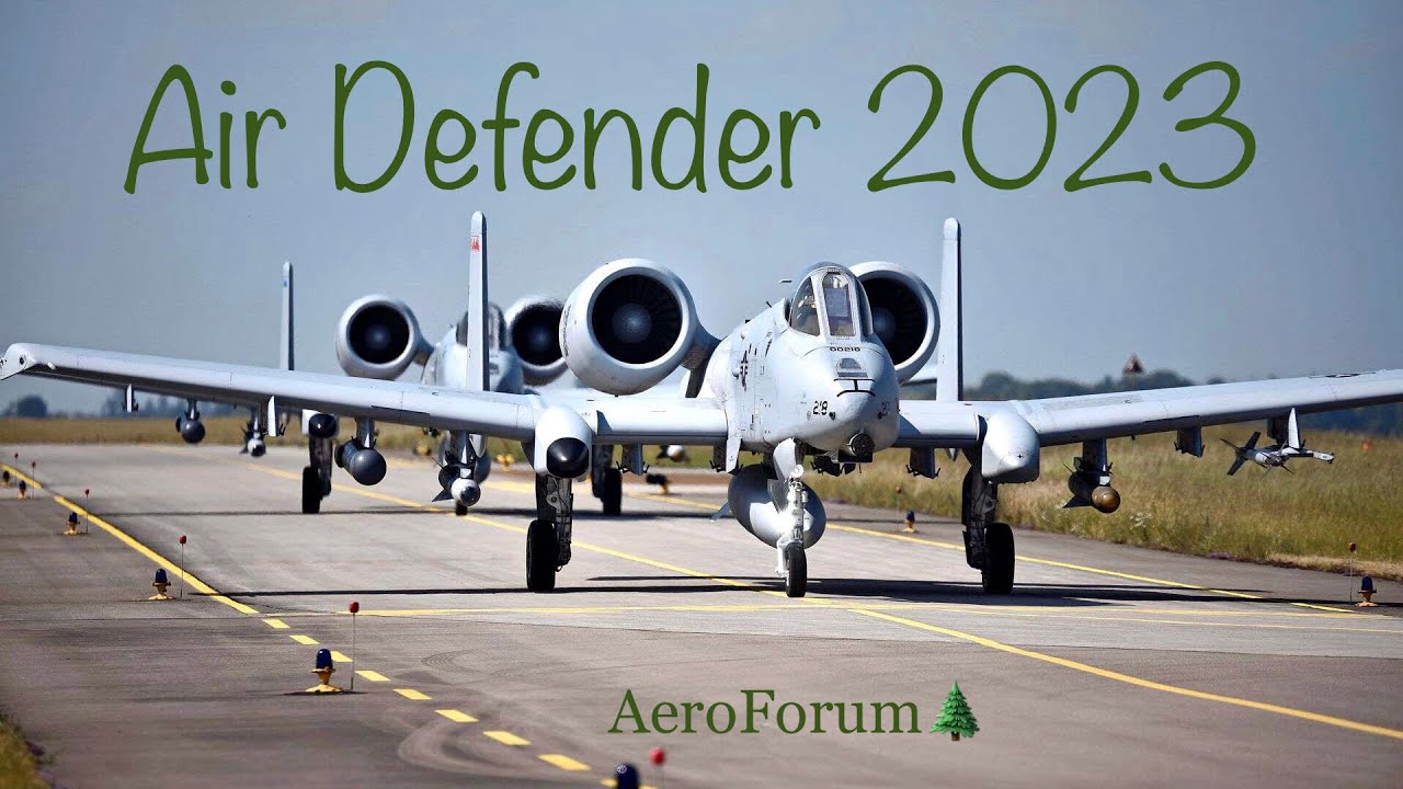 Air Defender 2023 - NATO-Übung über Deutschland | AeroForum - YouTube
