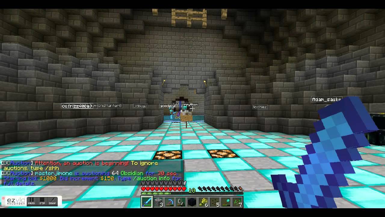 good minecraft server ( diamcraft ) - YouTube