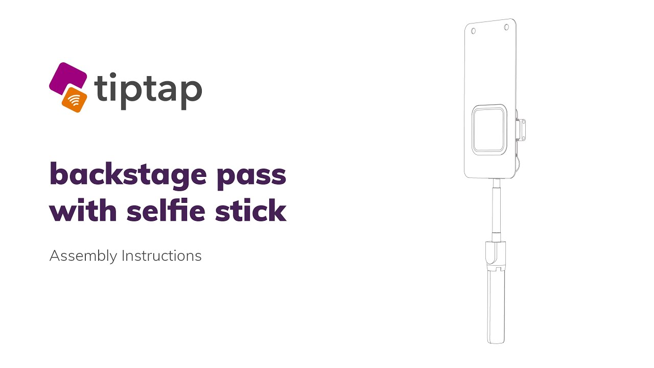 tiptap: Backstage Pass with Selfie-Stick: Parts List & Assembly ...