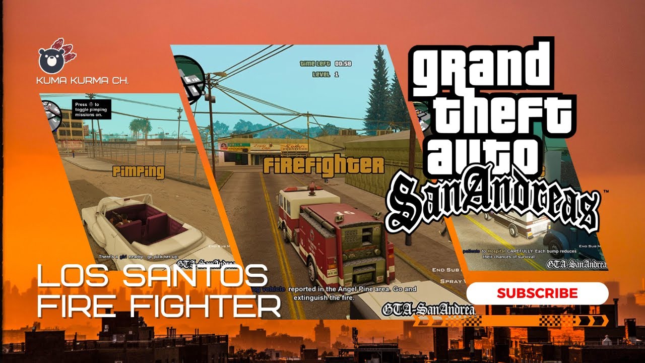 [ #vtuberid ] GTA San Andreas | Los Santos Firefighter #vtuber # ...