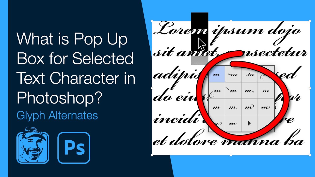 What Is Pop Up Box For Selected Text Character In Photoshop Glyph Alternates Flyout YouTube what-is-pop-up-box-for-selected-text-character-in-photoshop-glyph-alternates-flyout-youtube