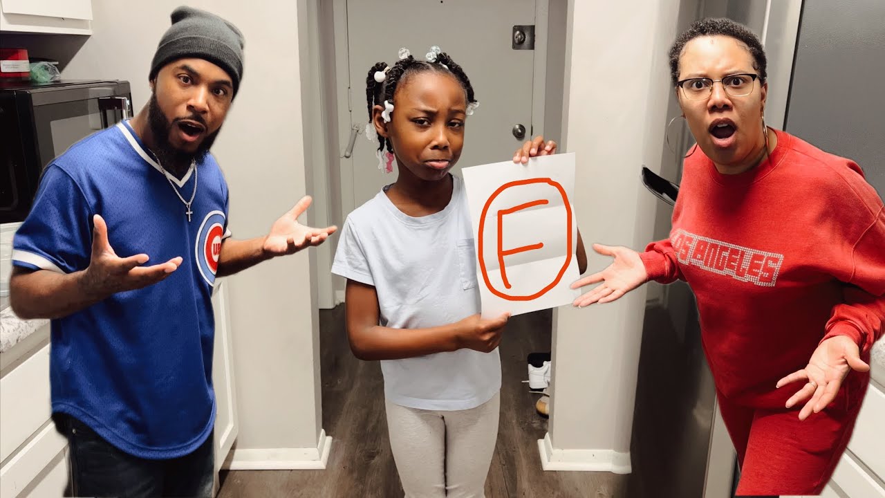 Reacting to Leanna’s Report Card | Pearse Family - YouTube