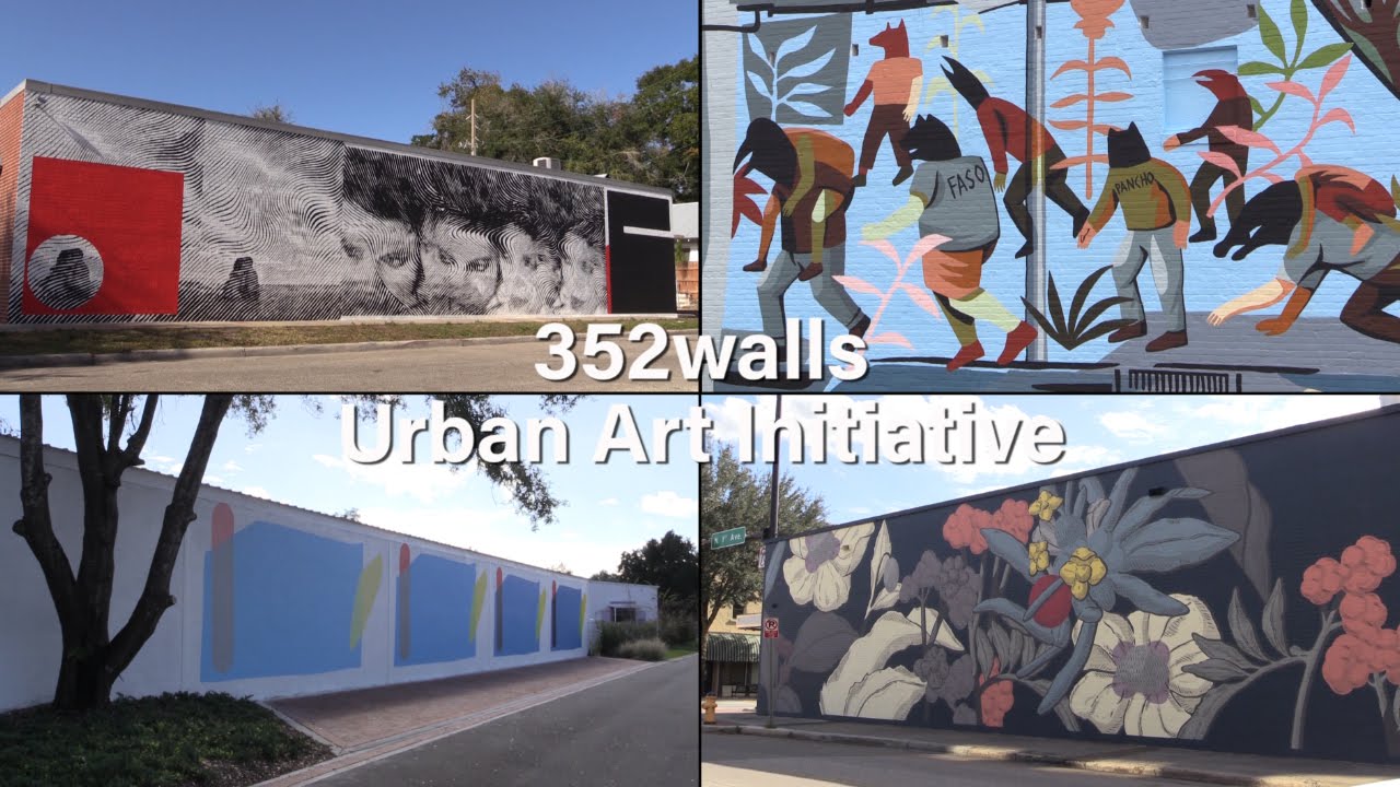 352walls/The Gainesville Urban Art Initiative - YouTube
