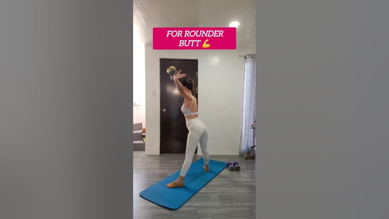 Another lower body exercise for Rounder booty. Glute Workout / Butt Workout for Woman - YouTube