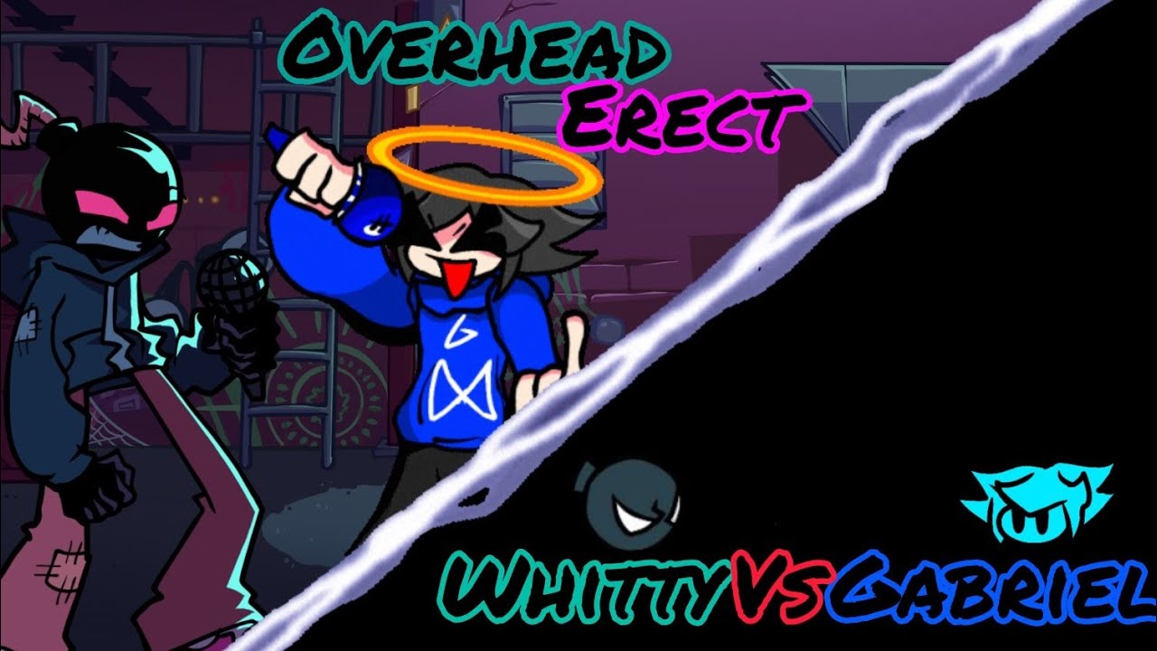 "Overhead God" fnf cover Overhead ErectMix whitty vs gabriel - YouTube