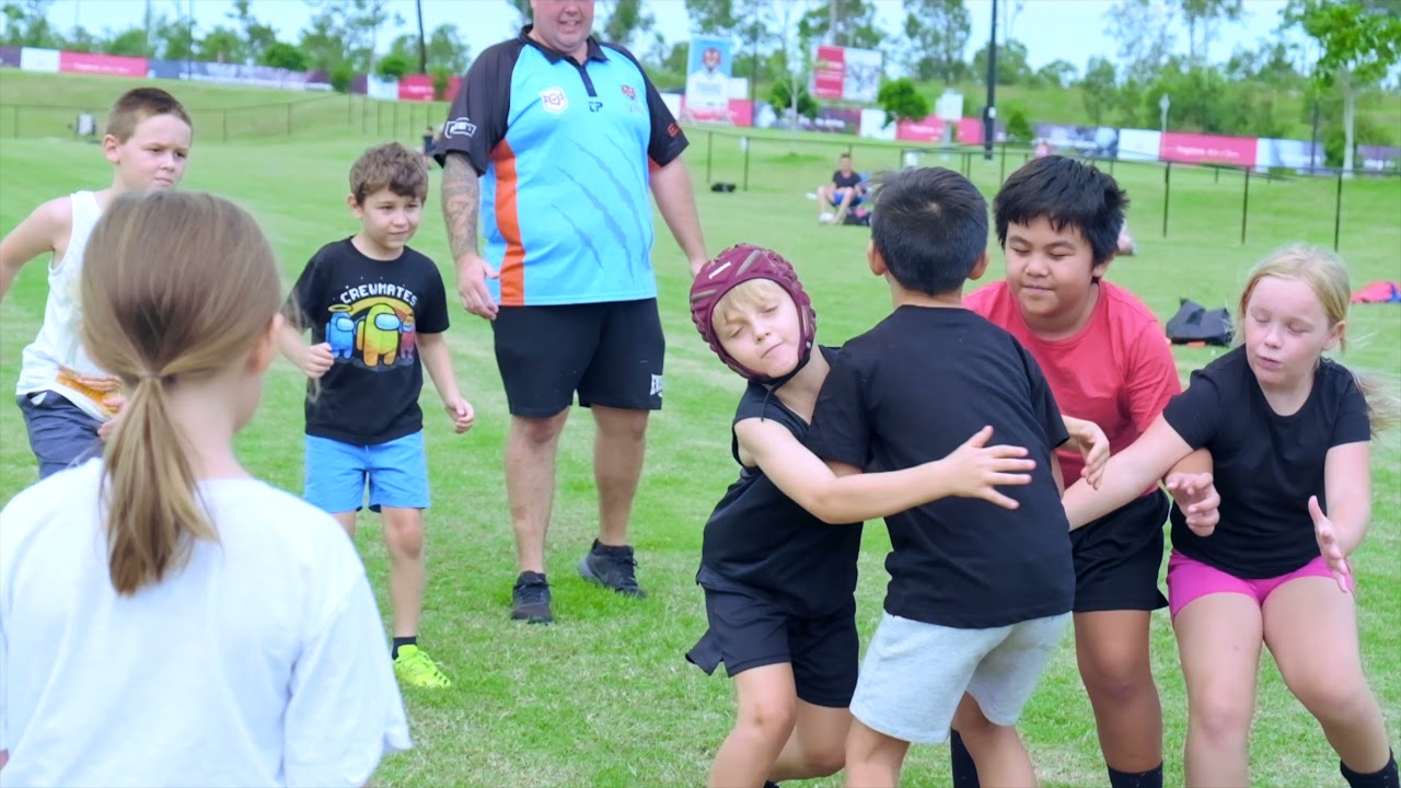 Flagstone Tigers Junior Training Day - YouTube