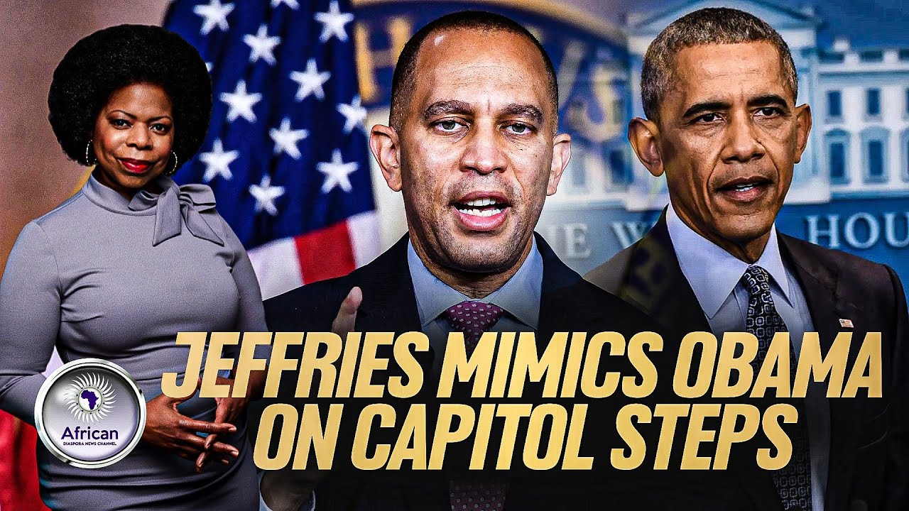 Hakeem Jeffries Pretends To Be Obama While Giving Speech At Capitol ...