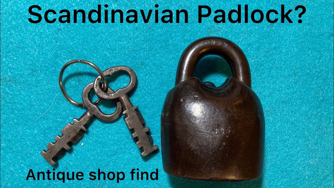 #285 Scandinavian Padlock - YouTube