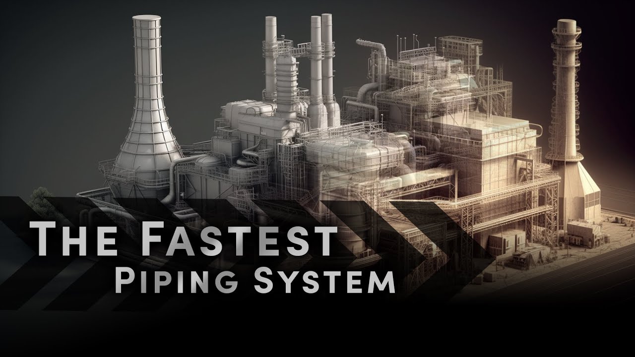 PlantStream - The world's fastest piping system - YouTube
