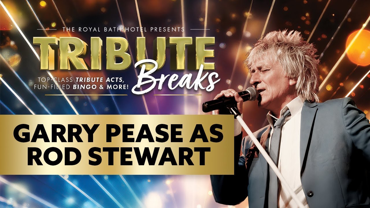 Garry Pease as Rod Stewart | Royal Bath Hotel Tribute Breaks - YouTube