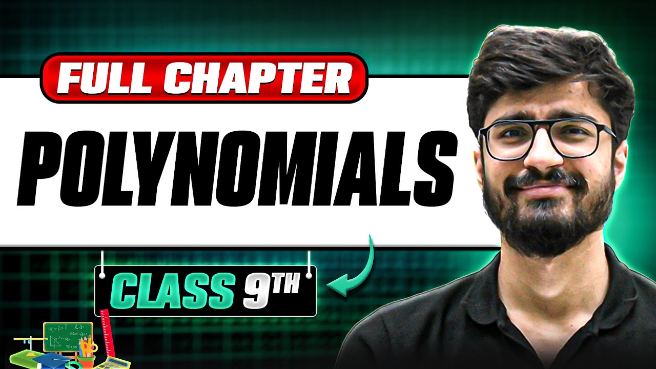 Complete Polynomials in ONE SHOT🚀 | Full Chapter Class 9th | Chapter 2 ...