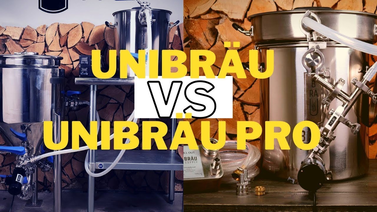 Unibräu Pro vs Unibräu Brew System | Bräu Supply - YouTube