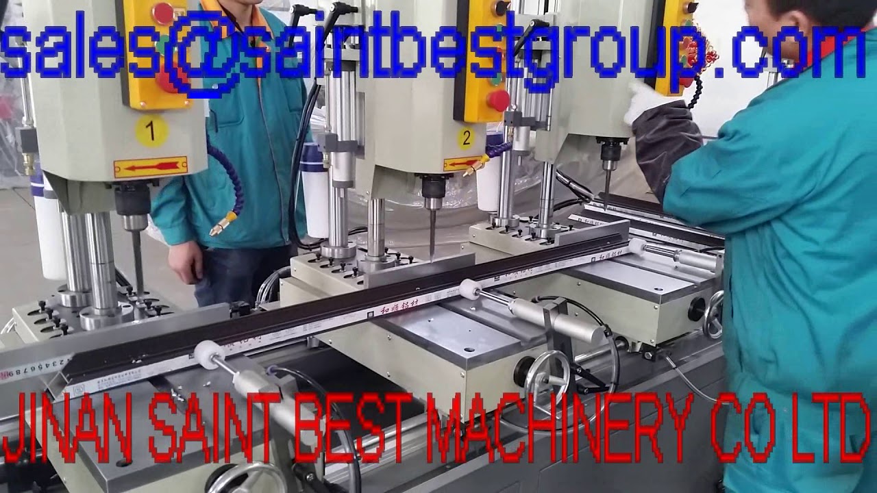 Aluminum Profile Multiple Head Drilling Machine,Multiple Head Drilling ...