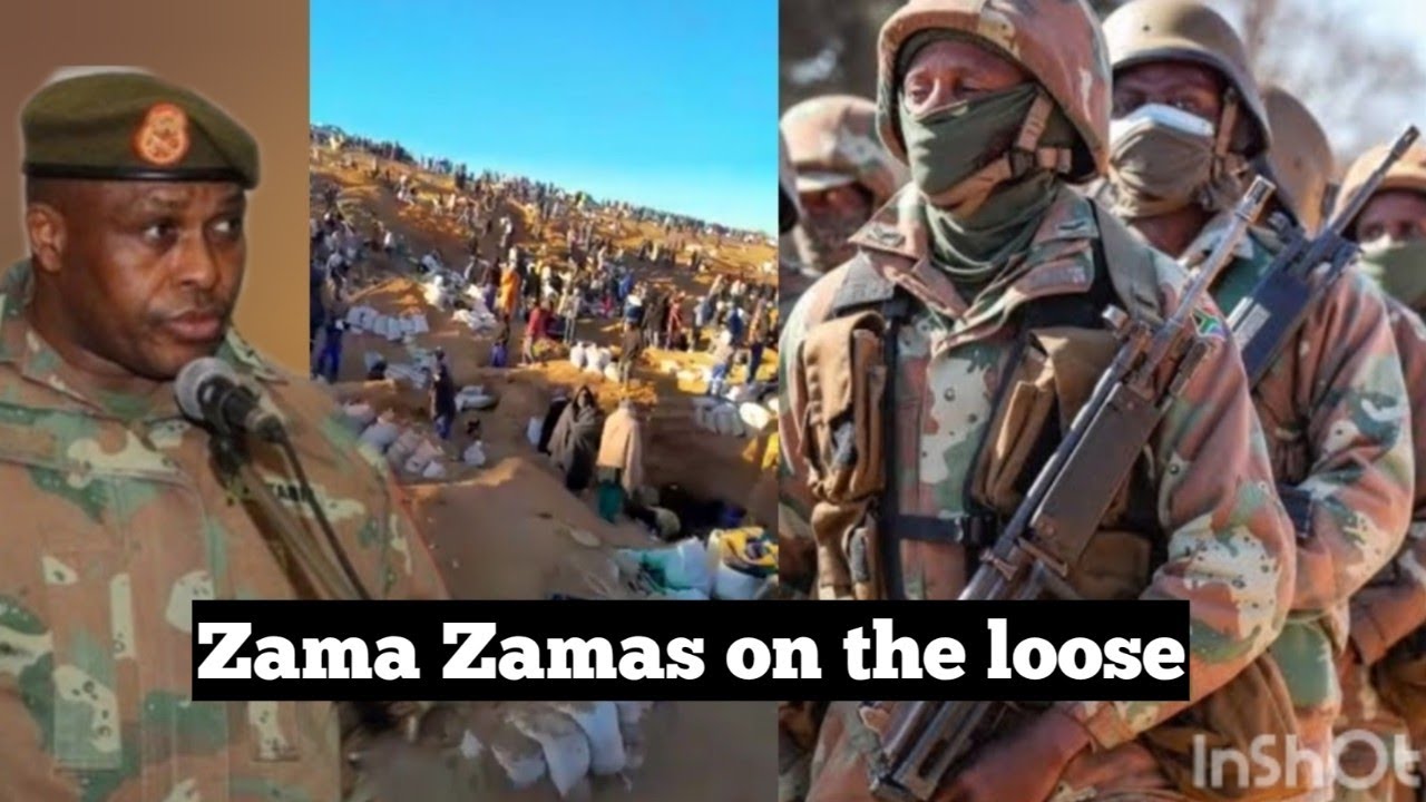 It gets worse with Zama Zama | SANDF to deal with Zama Zamas | The ...