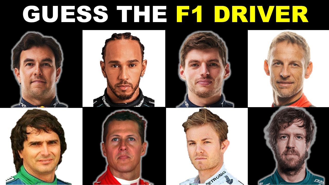Guess the F1 Driver by Photo - YouTube