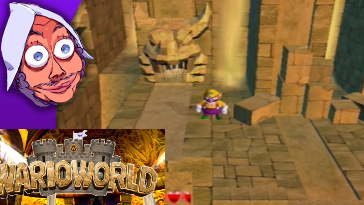 [Criken] Wario World : Moustache Streamer Plays Garlic Game Co op w ...