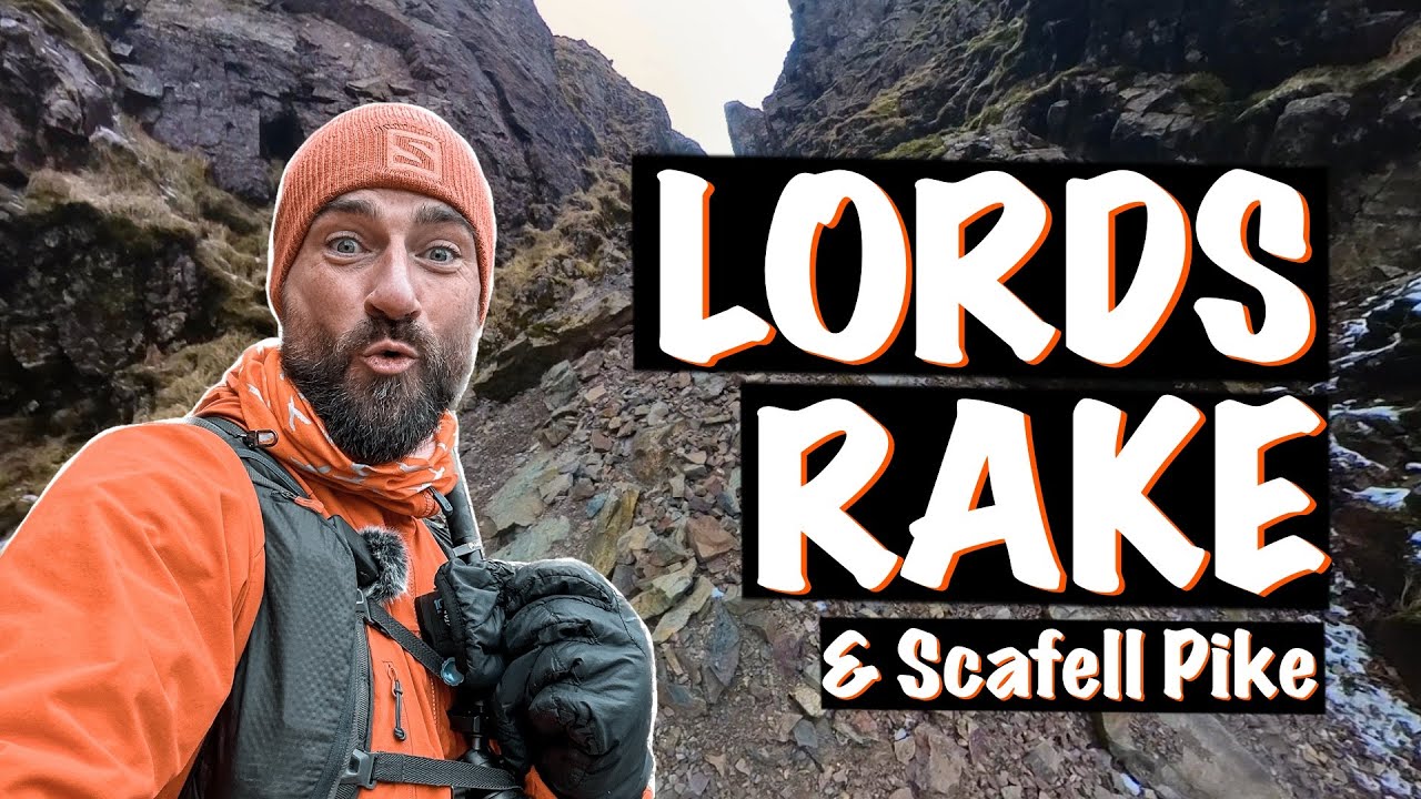 Scafell via Lords Rake Solo Scramble - Corridor Route - Scafell Pike ...