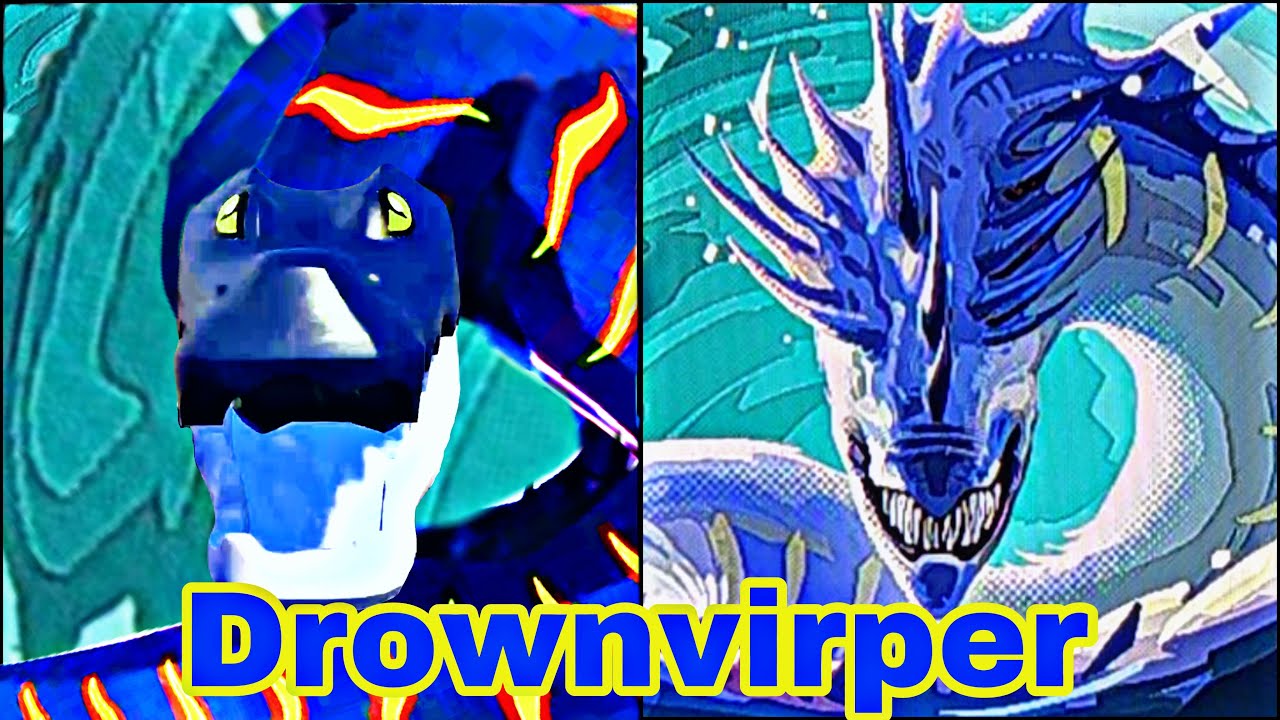LEGO MonsterVerse Custom - Drownvirper - YouTube