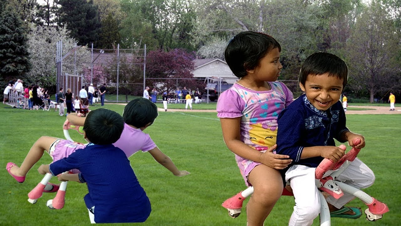 Funny kids Playing Toys and playing with a wheel toy car | video for ...