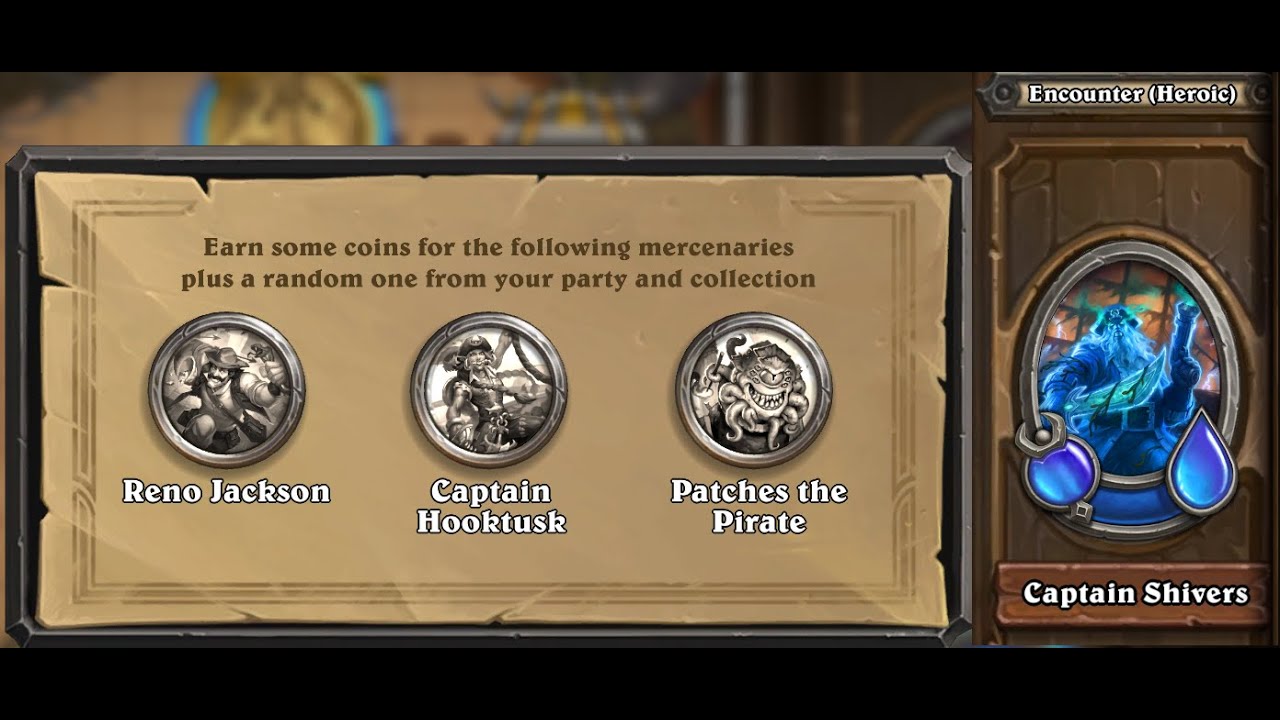 Heroic Captain Shivers - Free to play guide - Hearthstone Mercenaries ...