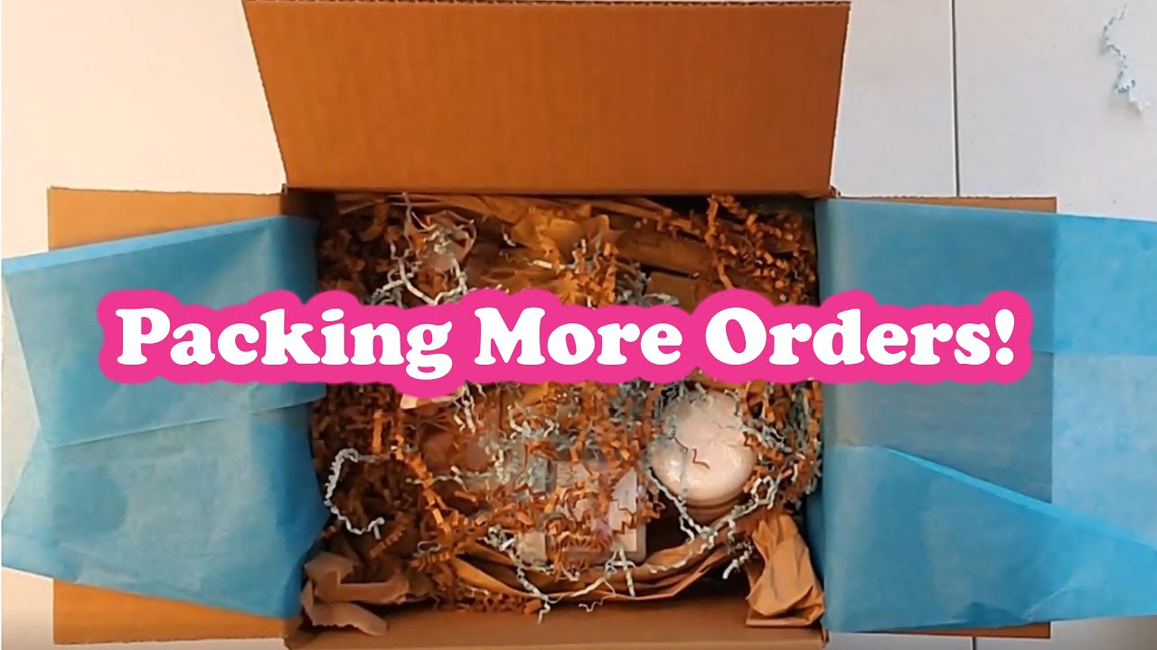Packing More Orders - YouTube